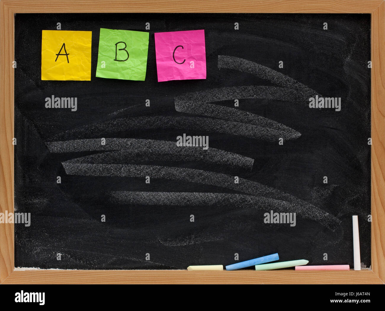blackboard letter alphabet ABC board green black swarthy jetblack deep ...