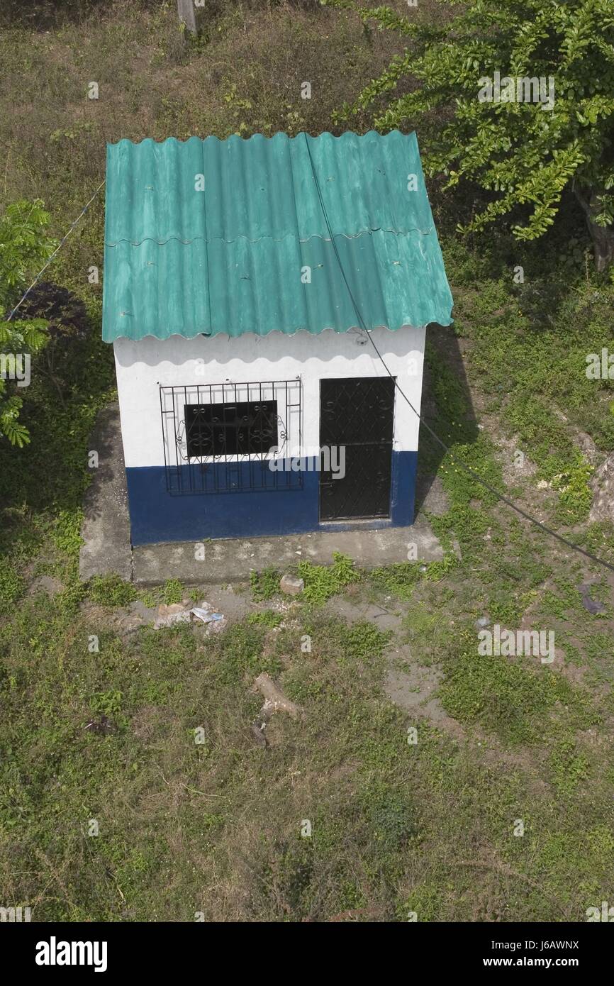 house building colour tree trees window porthole dormer window pane ...