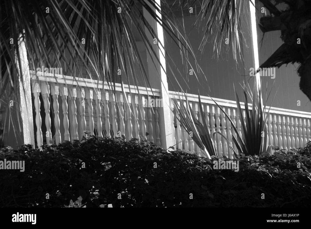 architectural rail barrier railing tropical architect railway rails ...