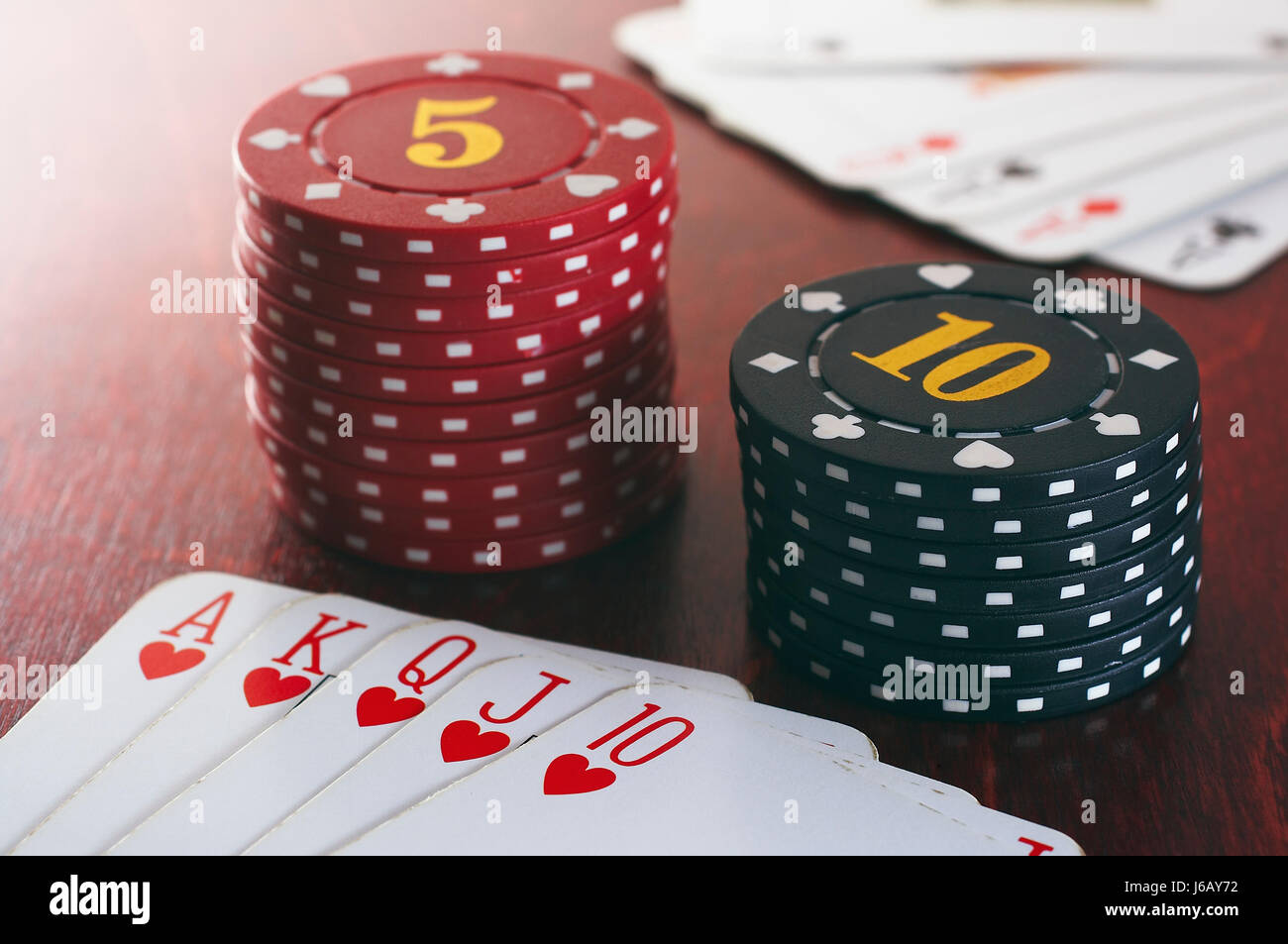 Losing hand at card hi-res stock photography and images - Alamy