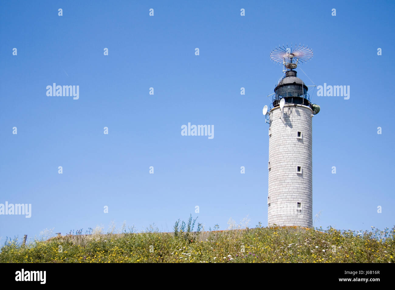france calais lighthouse beautiful beauteously nice water north sea ...