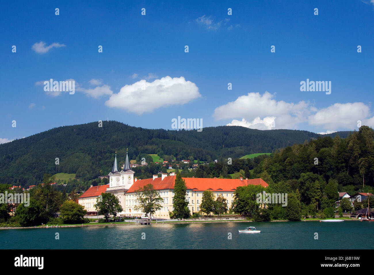 bavaria monastery convent germany german federal republic salt water ...