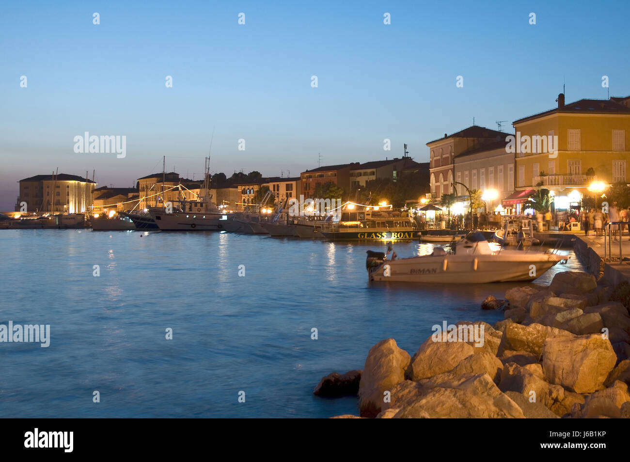 into the blue Stock Photo - Alamy
