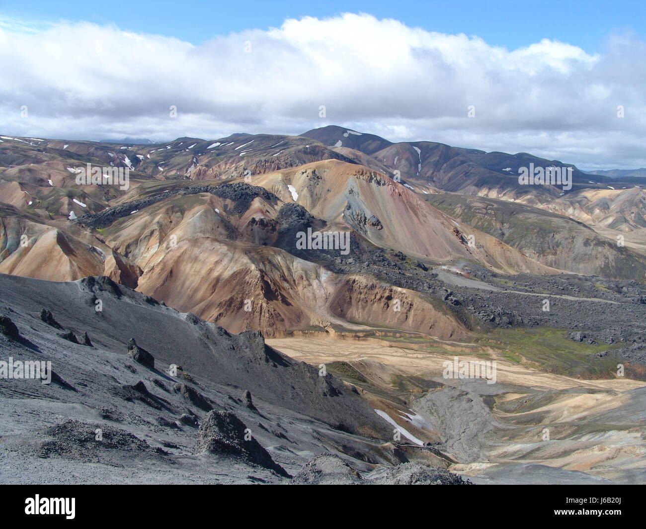 desert wasteland cold highland ash iceland topsoil vulcan volcano ...