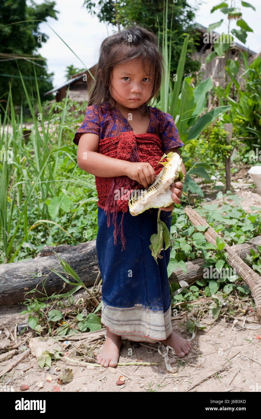 child of asia in laos Stock Photo - Alamy
