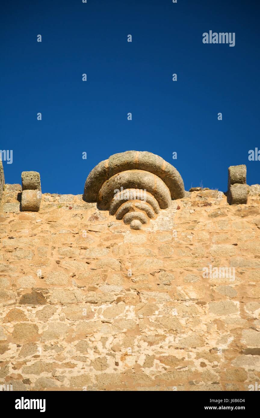 monument stone spain castle turret landmark ancient chateau tower city ...