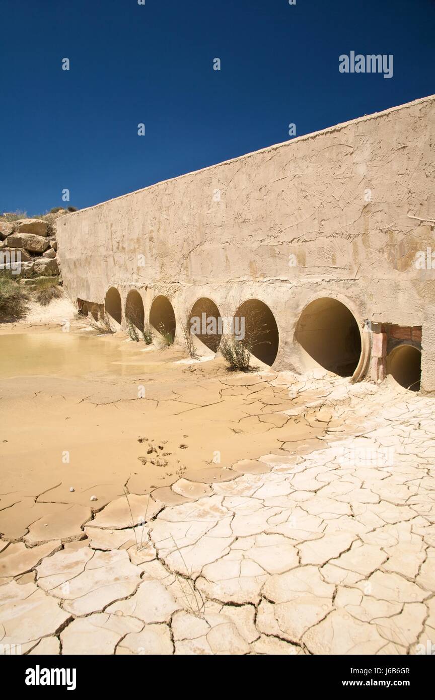 desert wasteland spain rock drought landscape scenery countryside ...