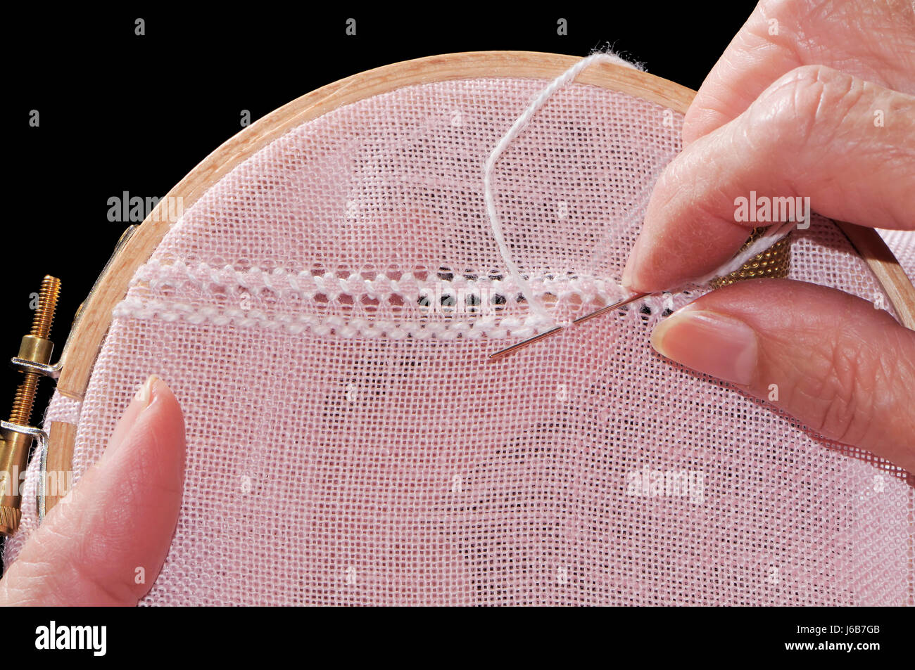 Manual lacework hi-res stock photography and images - Alamy