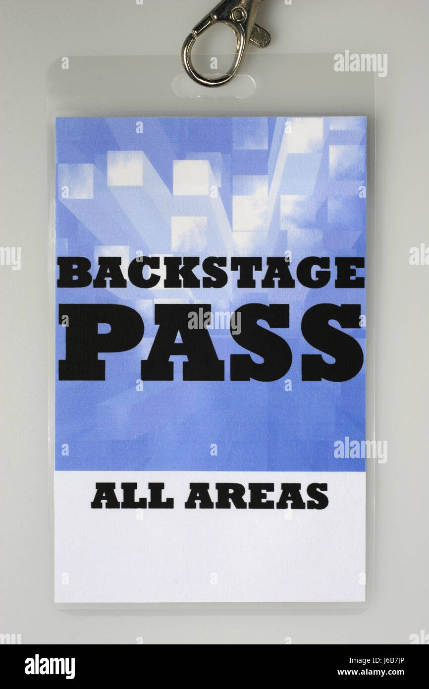 concert event stage passport identification card admission hall blue ...