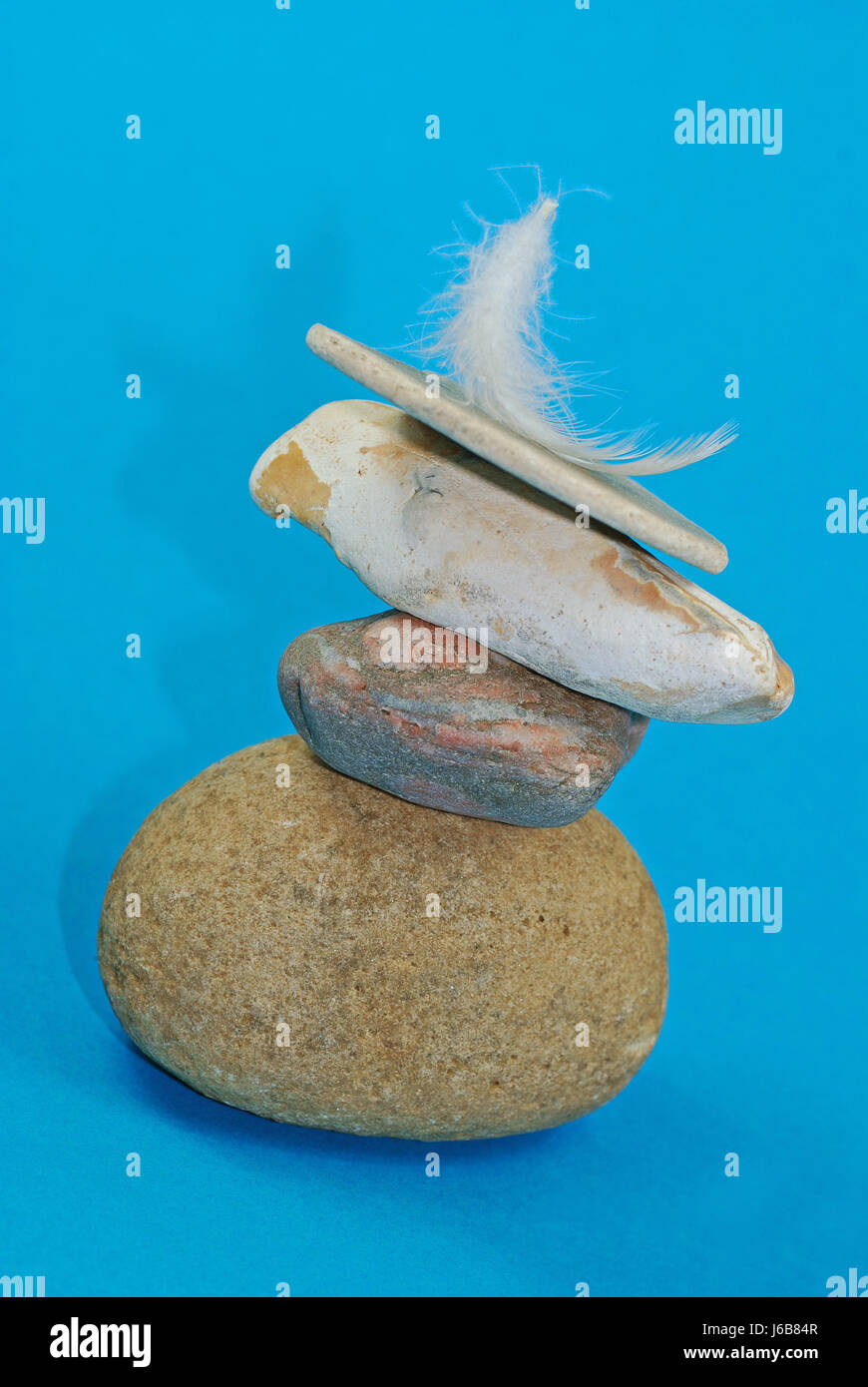 tower stone balance downy feather down stones tower stone skew drop ...