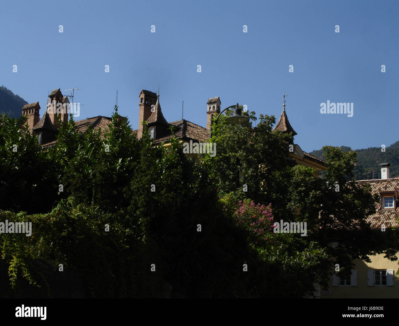 south tyrol italy tower south tyrol europe turret rooftop italy ...