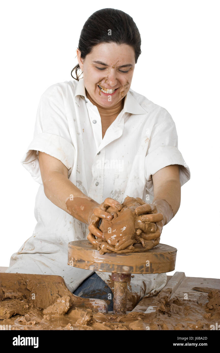 woman hand hands art culture isolated lady wheel portrait person enjoy ...