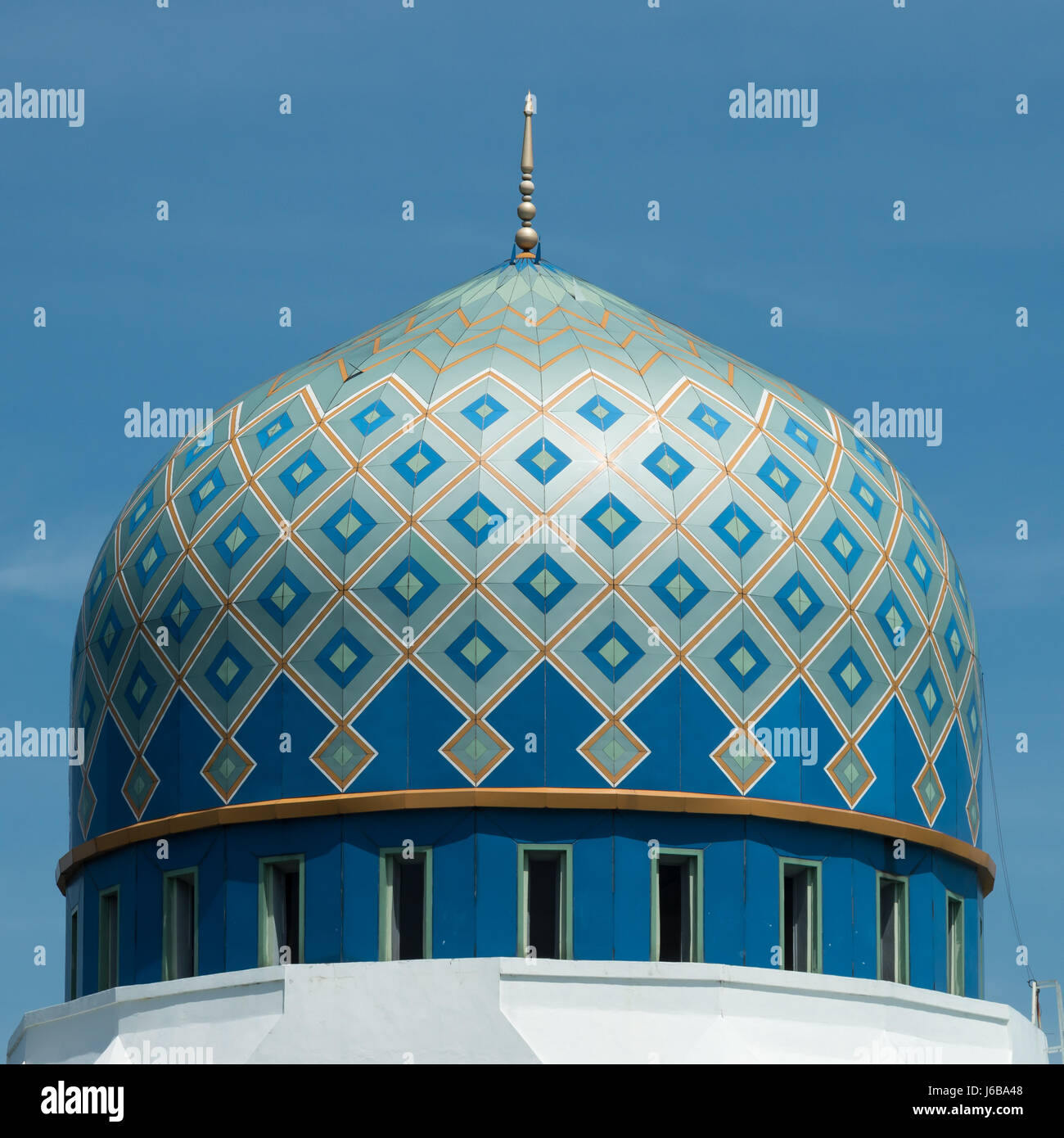Bandar Mosque, one of the main mosques in Kota Kinabalu, Malaysian ...