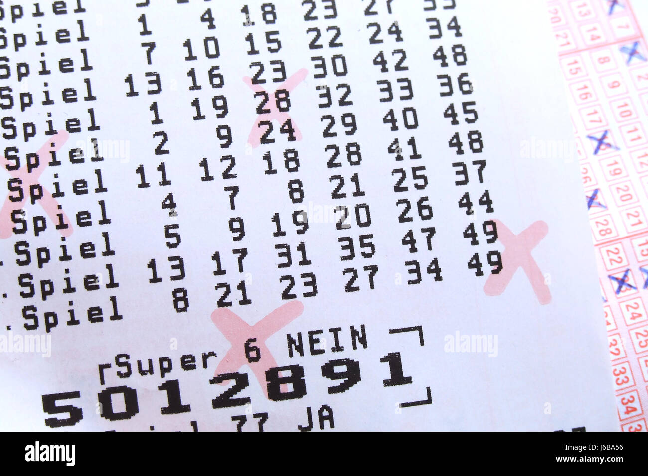 Lottoschein hi-res stock photography and images - Alamy