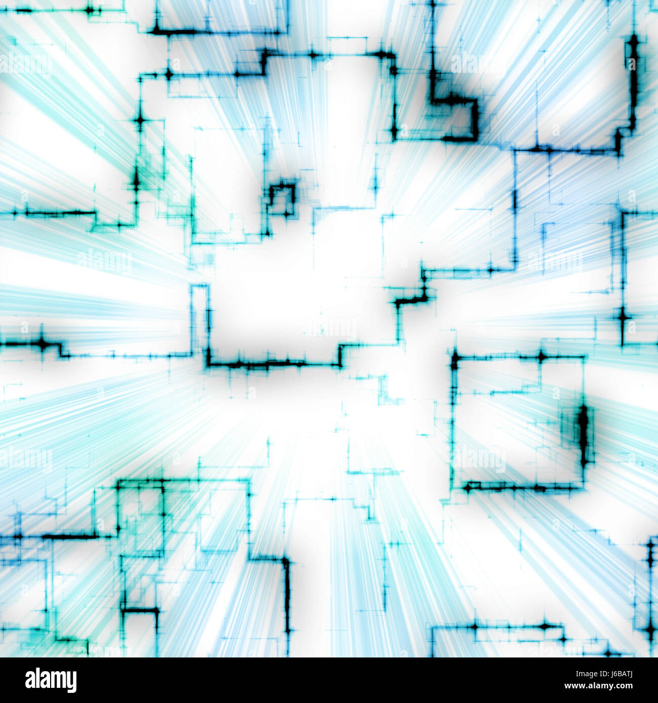 blue object model design project concept plan draft flow graphic black ...