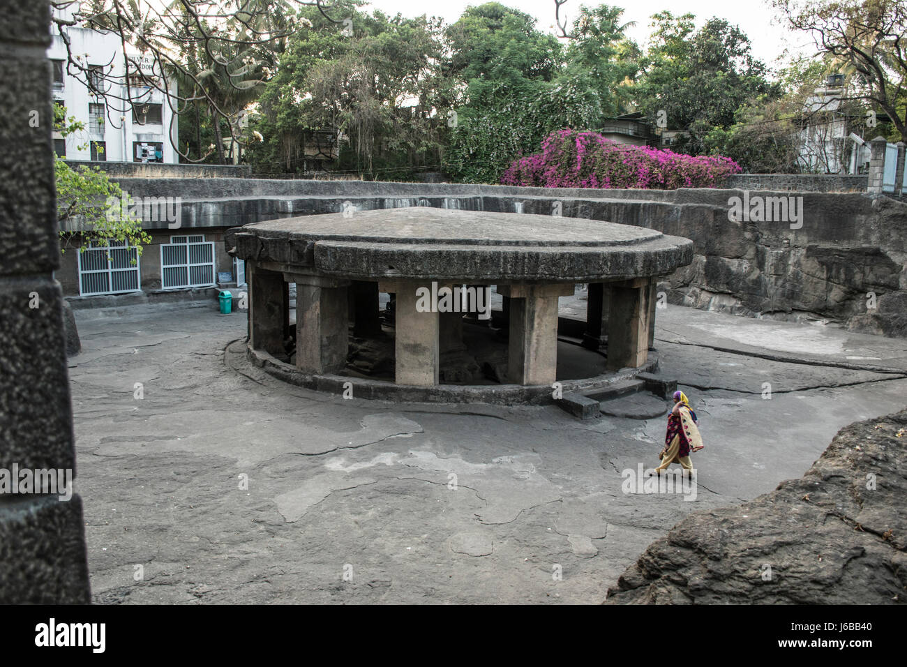 Pataleshwar cave temple, Pune , Maharashtra Stock Photo - Alamy
