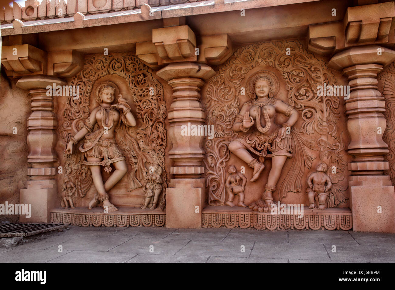 Statue of deities, sculpture museum, Kaneri Math, Kolhapur, Maharashtra ...