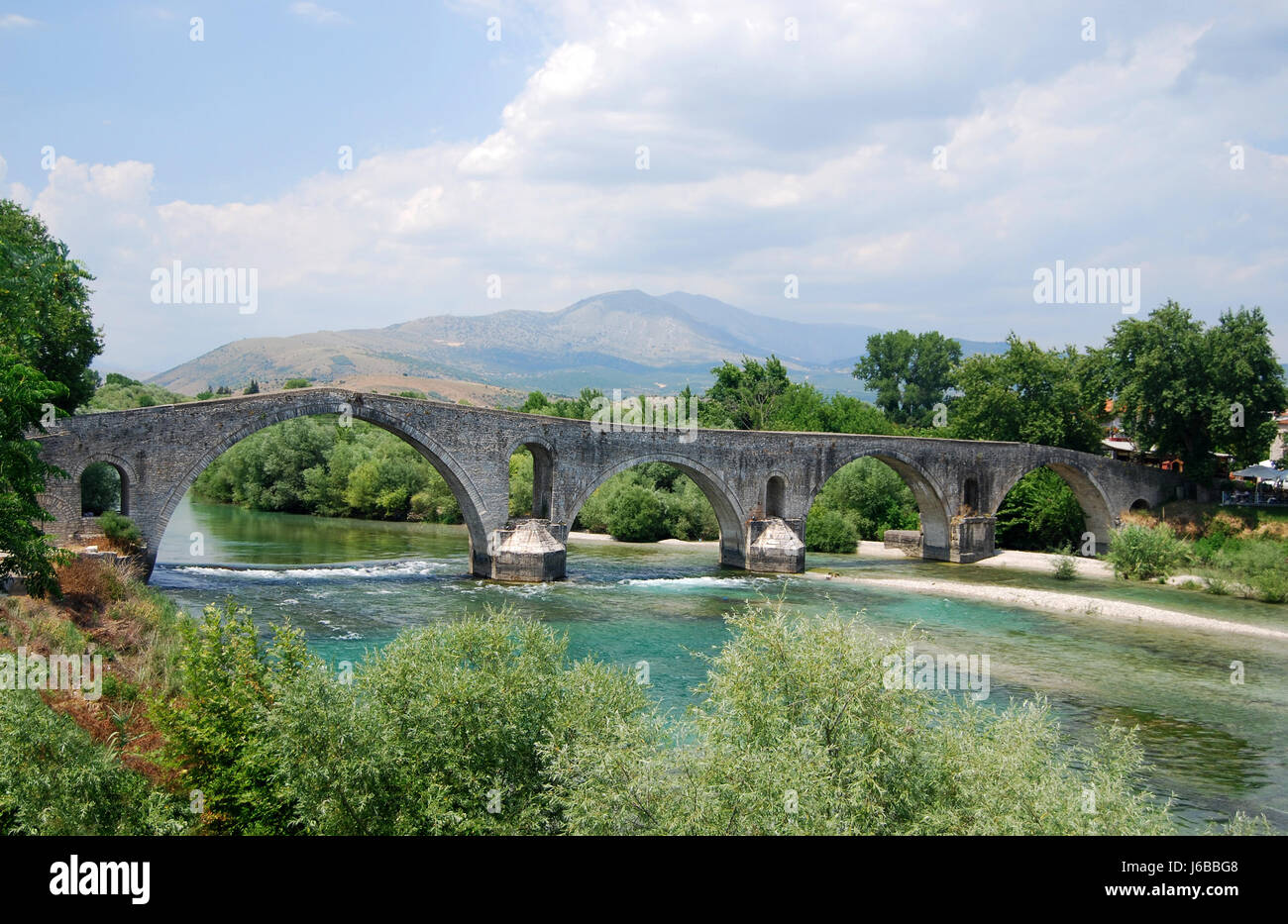 monument bridge greece footbridge arched bridge river water historical ...