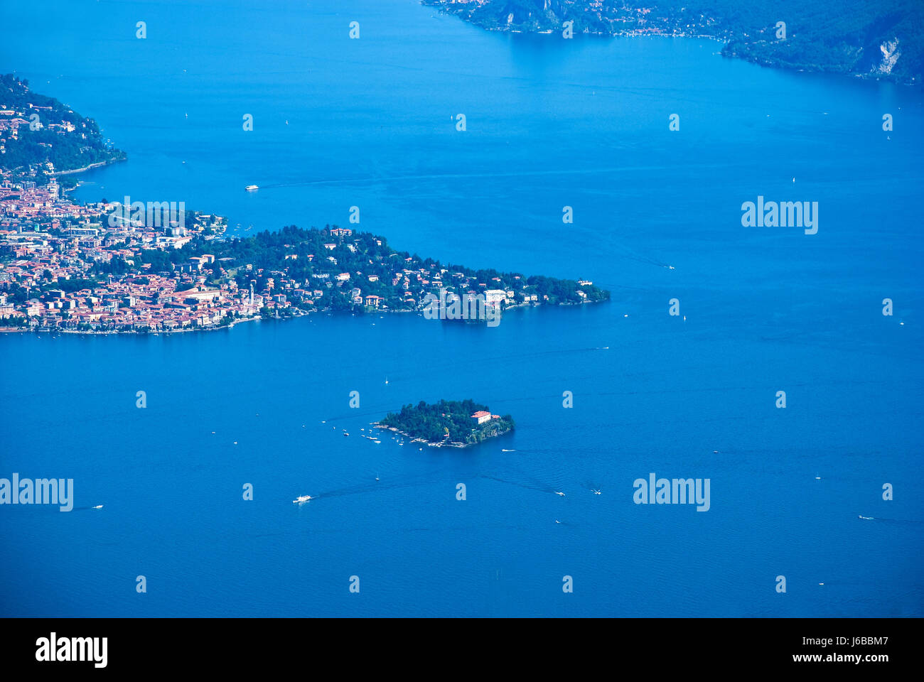 Panorama lake maggiore isle hi-res stock photography and images - Alamy