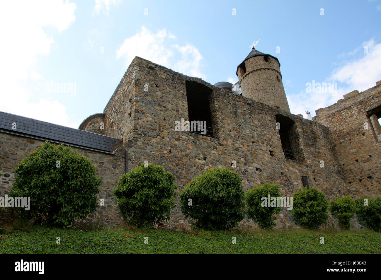 tower ruin fortress rubble chateau castle tower historical stone europe ...