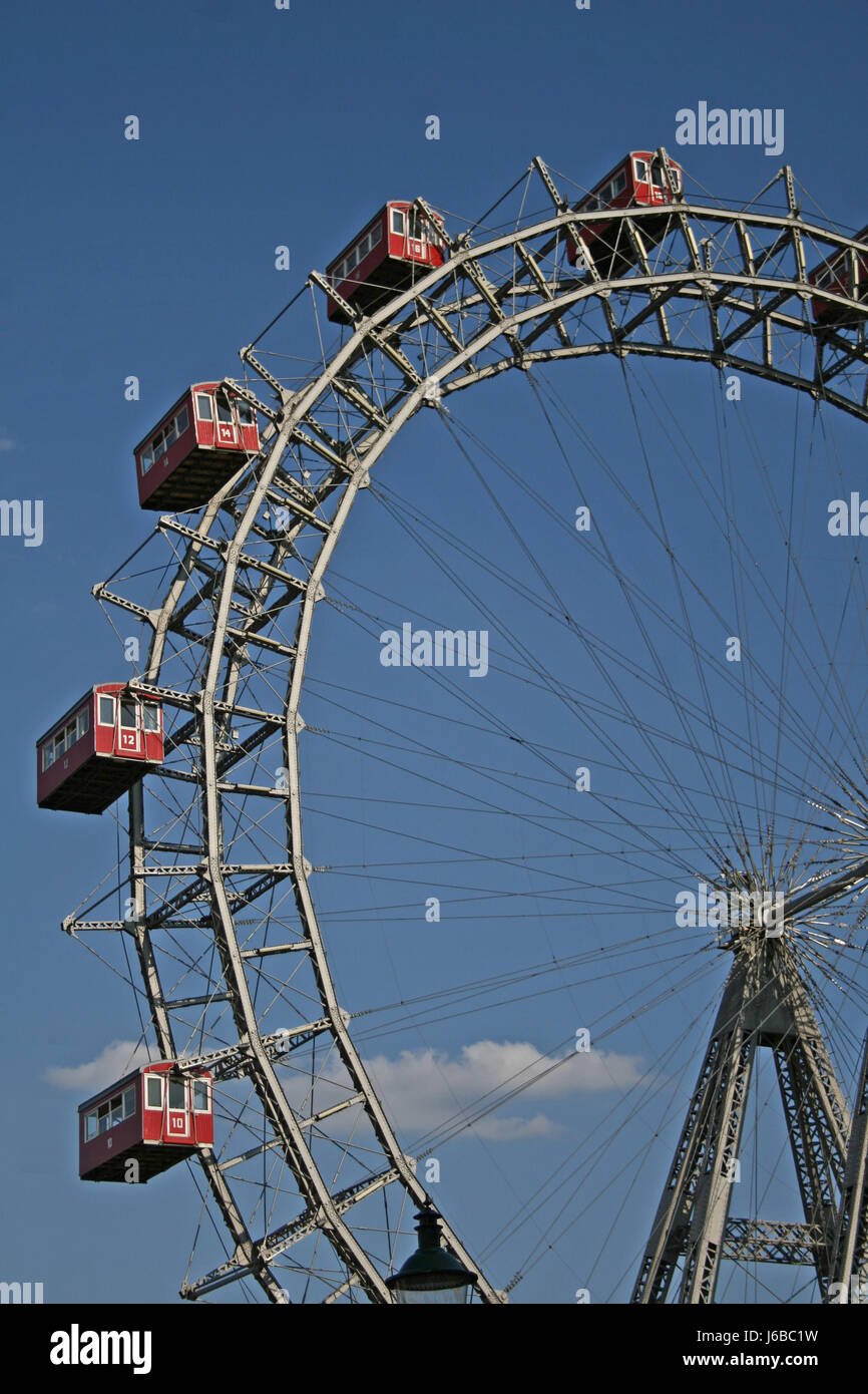 vienna sightseeing wheel ferris wheel giant wheel cabin emblem ...