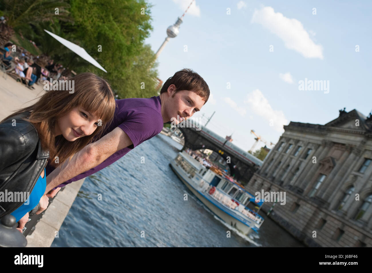 young couple in berlin,spring Stock Photo - Alamy