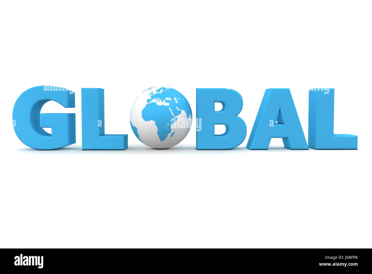blue letters word globalization globe planet earth world global ...