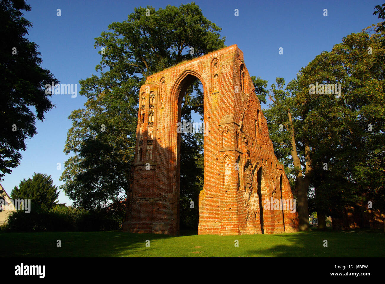 church monastery convent germany german federal republic brick religion ...