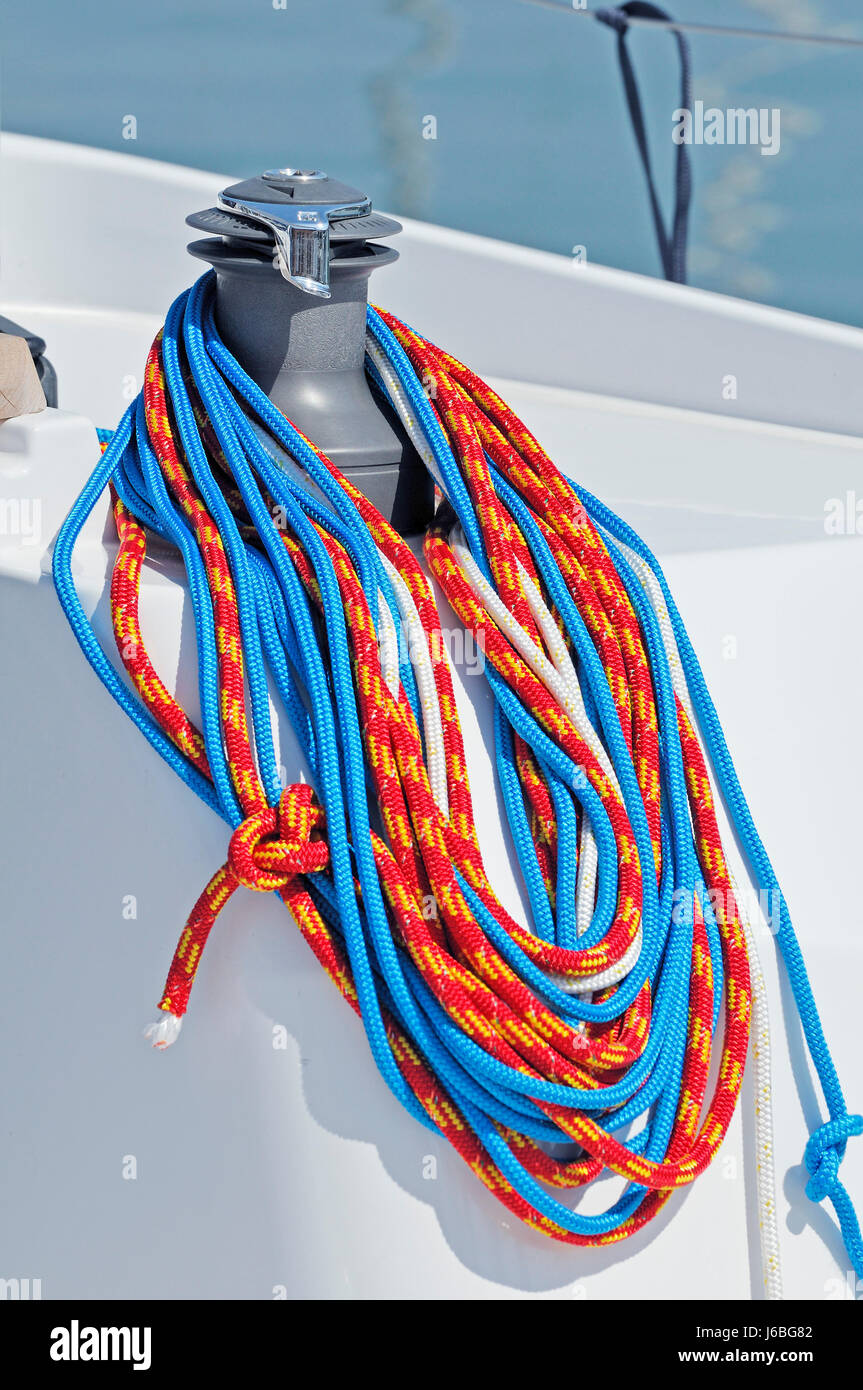 sailing boat sailboat winch boat rope sailing salt water sea ocean ...