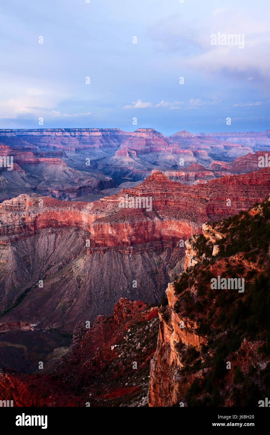 erosion arizona Canyon cliff grand magnific storm gale river water ...