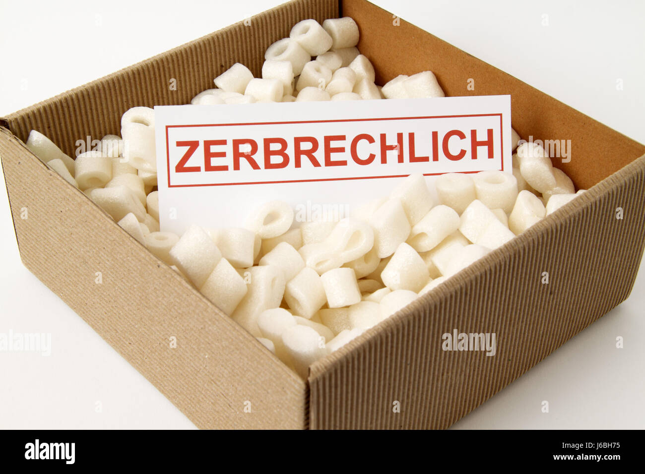 protected sheltered broken parcel fragile packing material filling ...