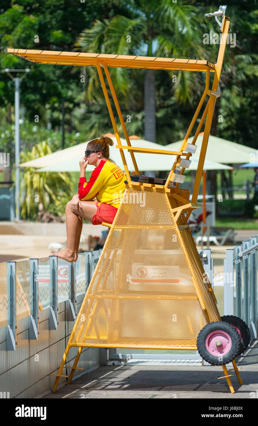 Female Pool Lifeguard High Resolution Stock Photography and Images - Alamy