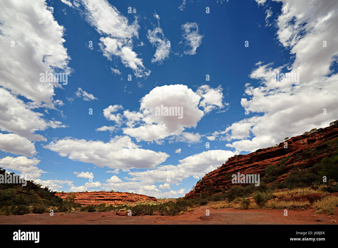 rock australia firmament sky clouds desert wasteland national park ...