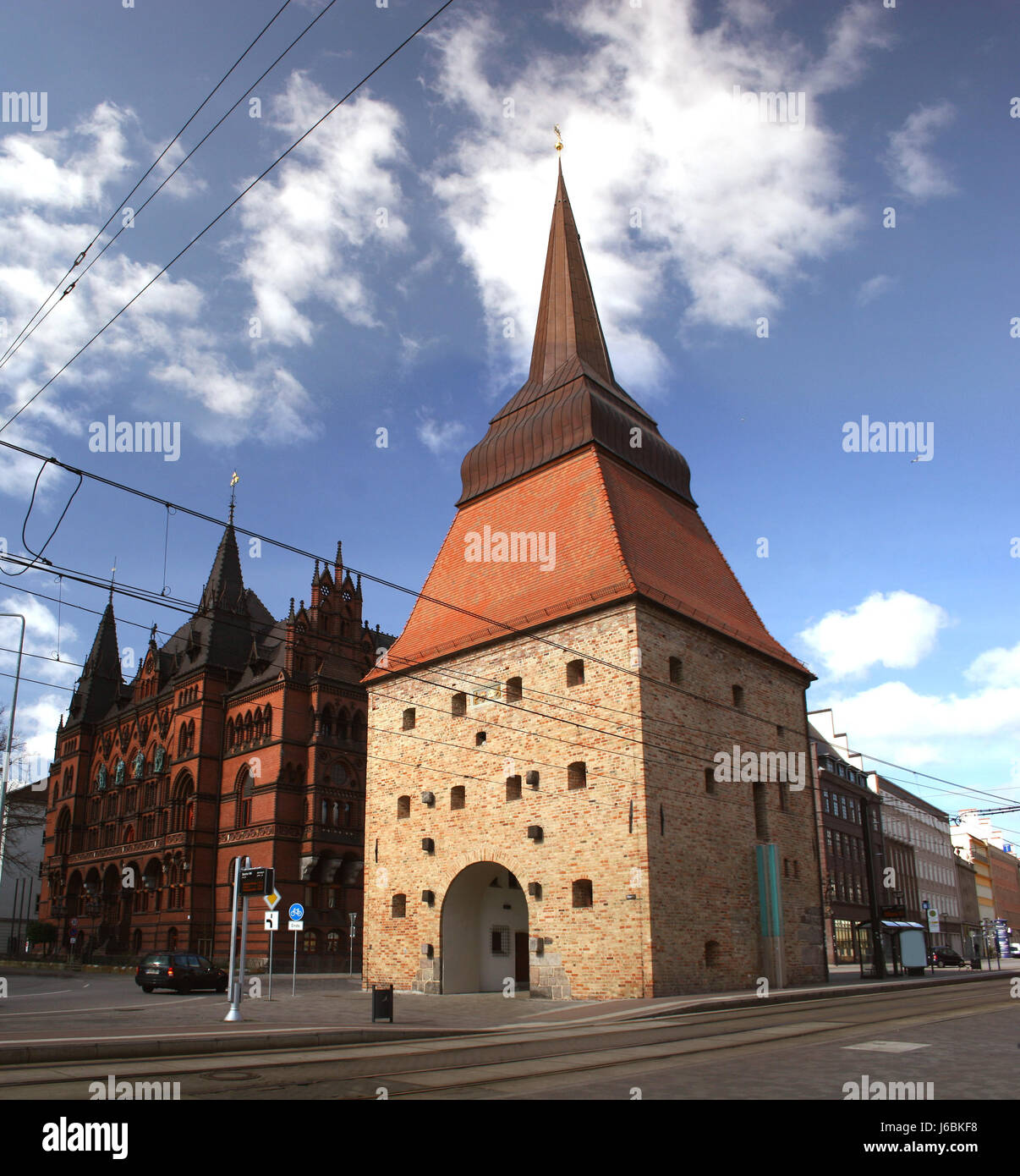 tower arc goal passage gate archgway gantry germany german federal ...