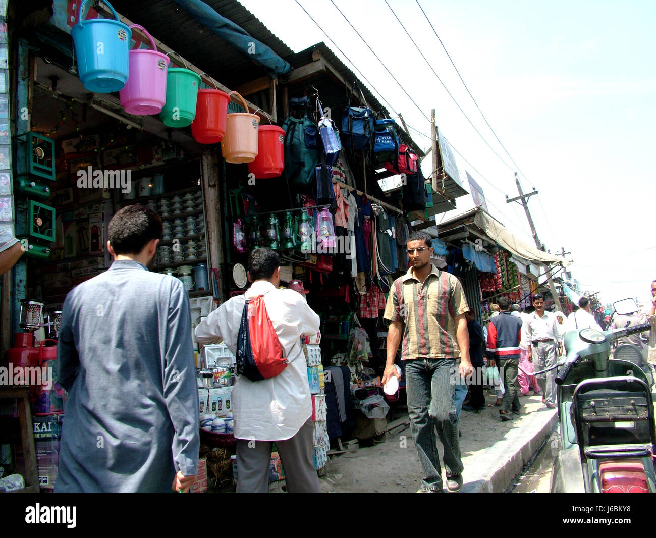 Kashmir City Shops, Street, Srinagar (Copyright © Saji Maramon Stock ...
