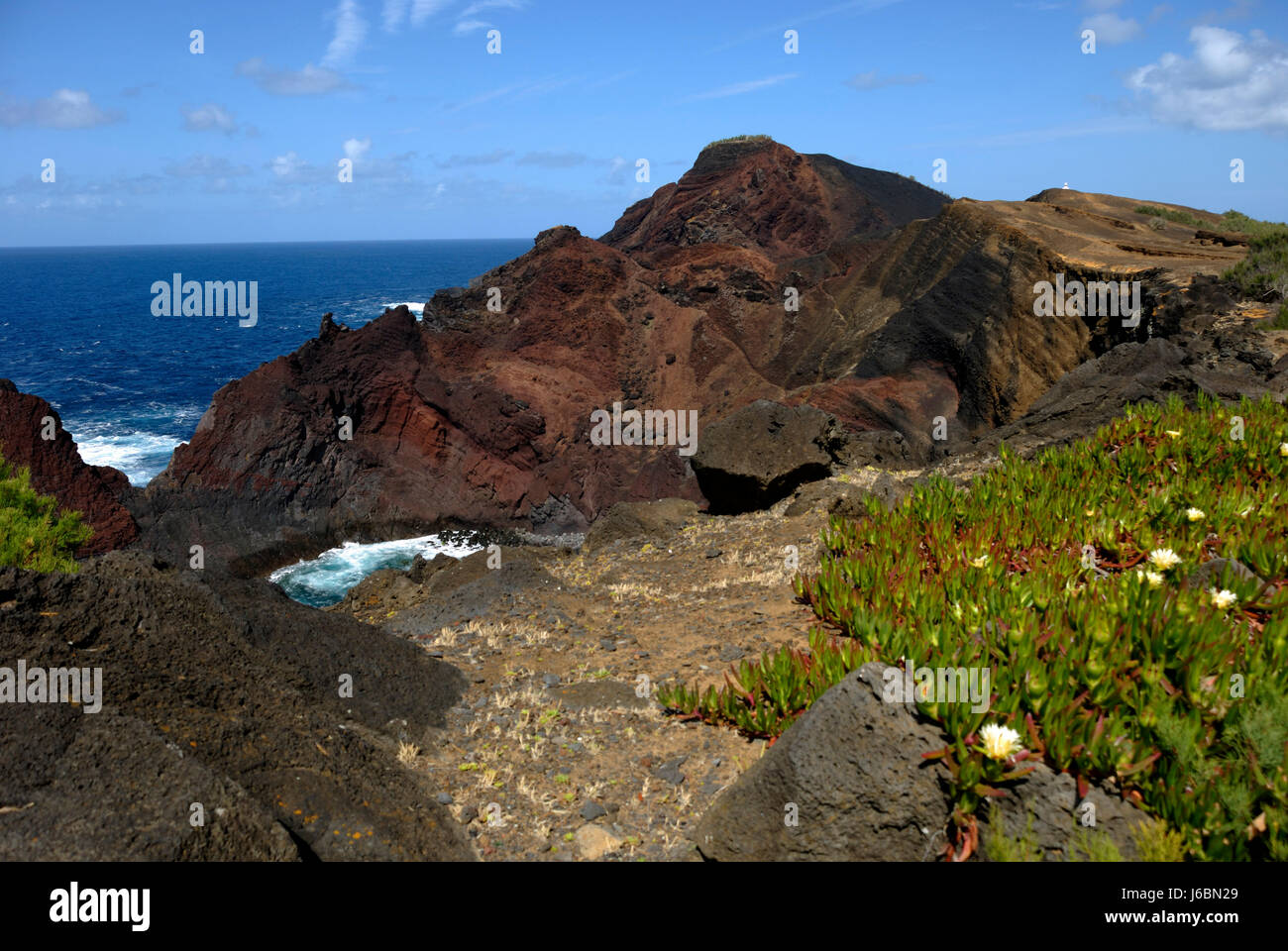 coast at ponta da barca Stock Photo - Alamy