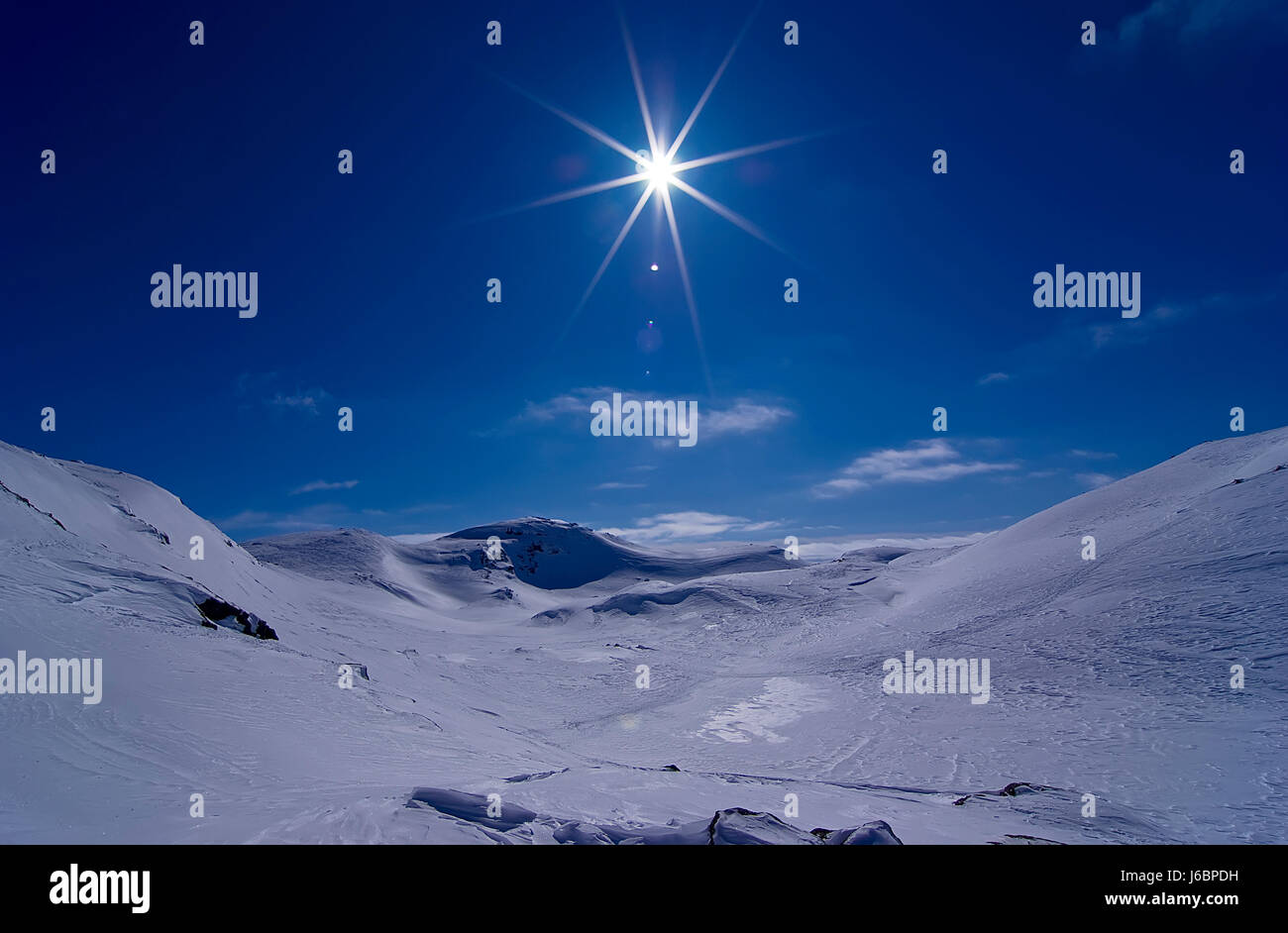 Snowscape with figure hi-res stock photography and images - Alamy
