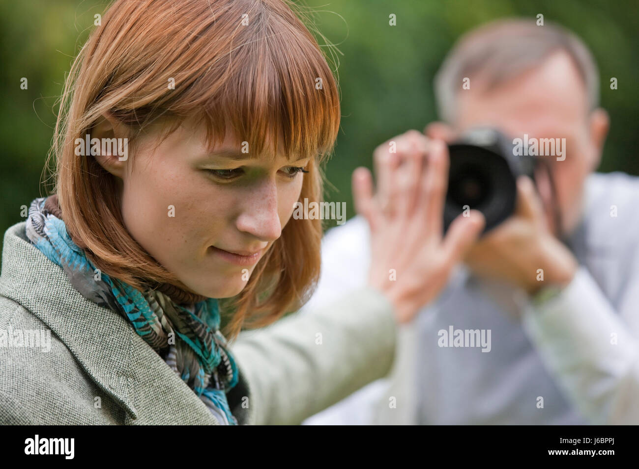 Frustrated reporter hi-res stock photography and images - Alamy