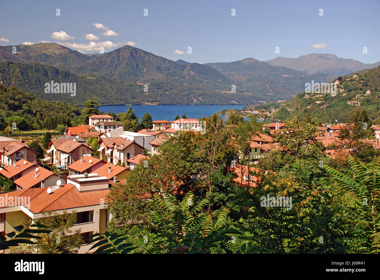 alps community village market town salt water sea ocean water mountain ...