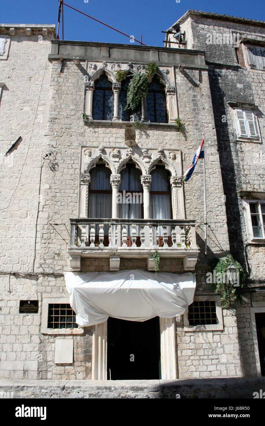 historical old town croatia historical old town style of construction ...