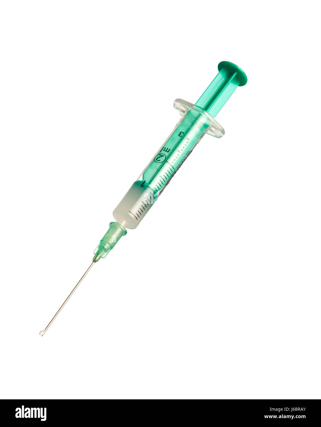 injection intravenous syringe plastic synthetic material needle piston ...