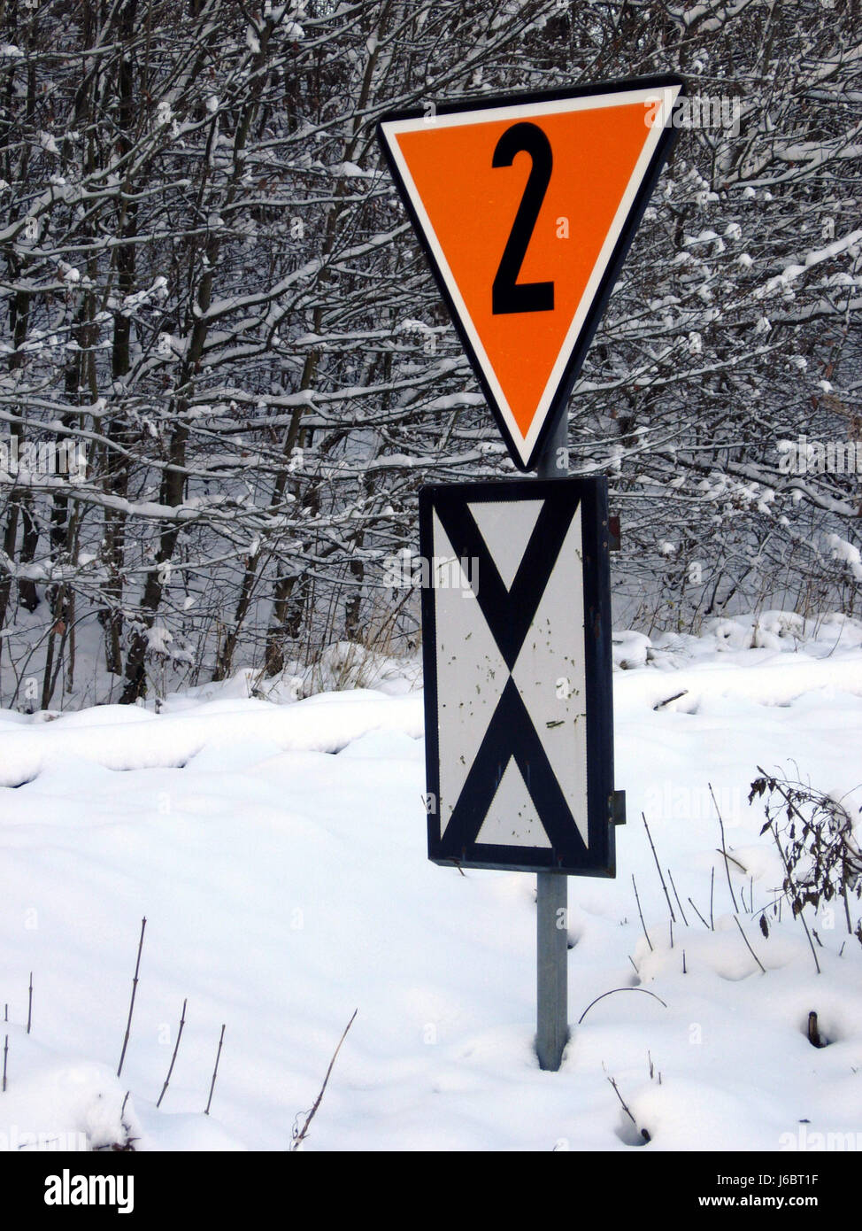 distant signal two sign signal railway locomotive train engine rolling ...