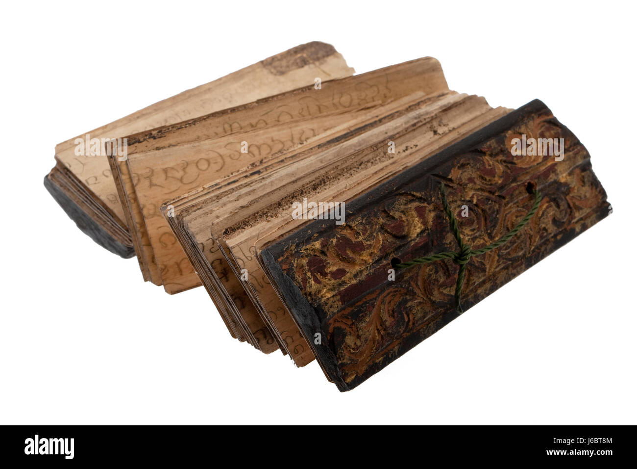Buddhist prayer book Cut Out Stock Images & Pictures - Alamy