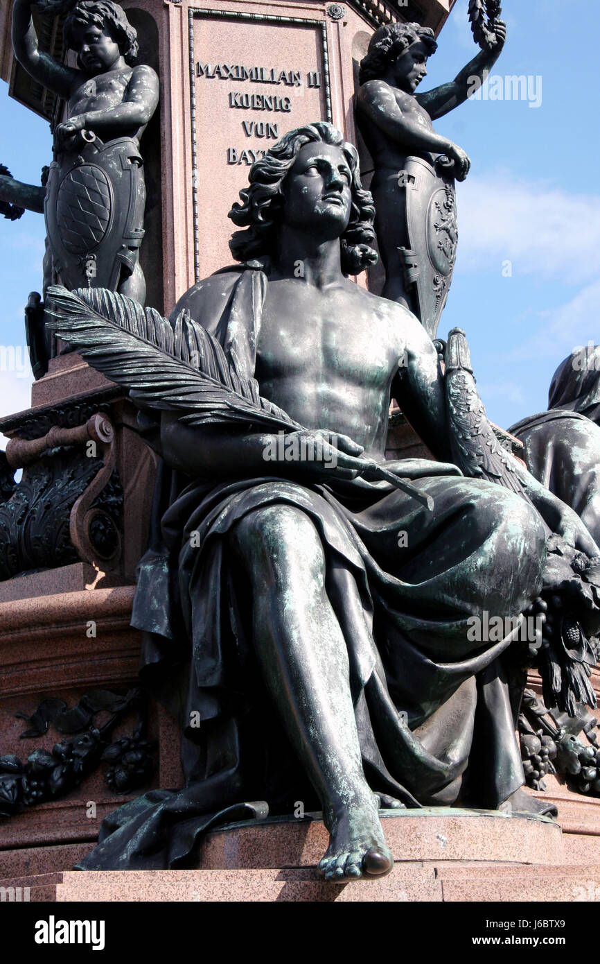 art bavaria metal munich german federal republic germany man story ...