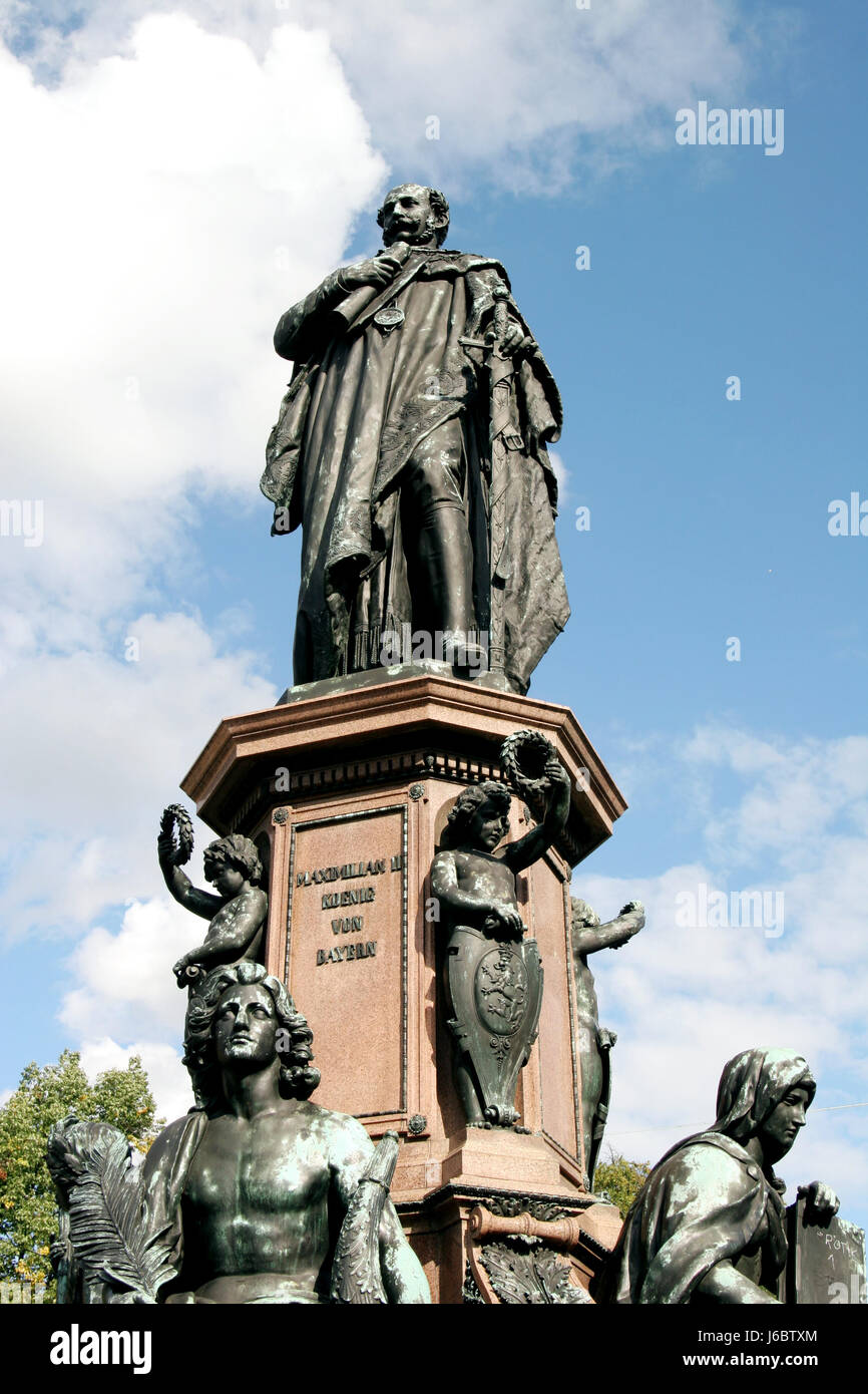 Statue of emperor maximilian ii hi-res stock photography and images - Alamy