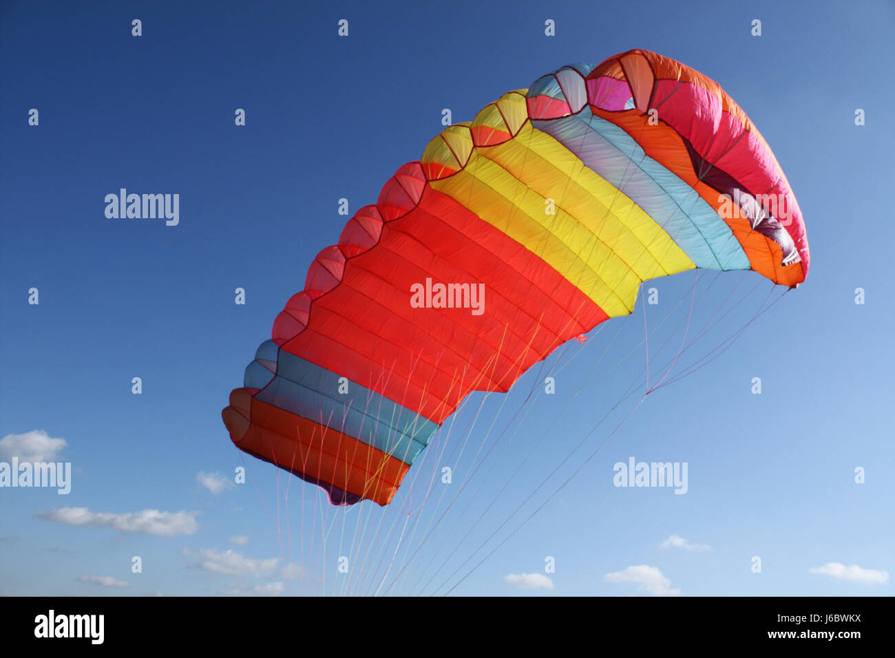 fly flies flys flying paraglider colour firmament sky colors colours ...