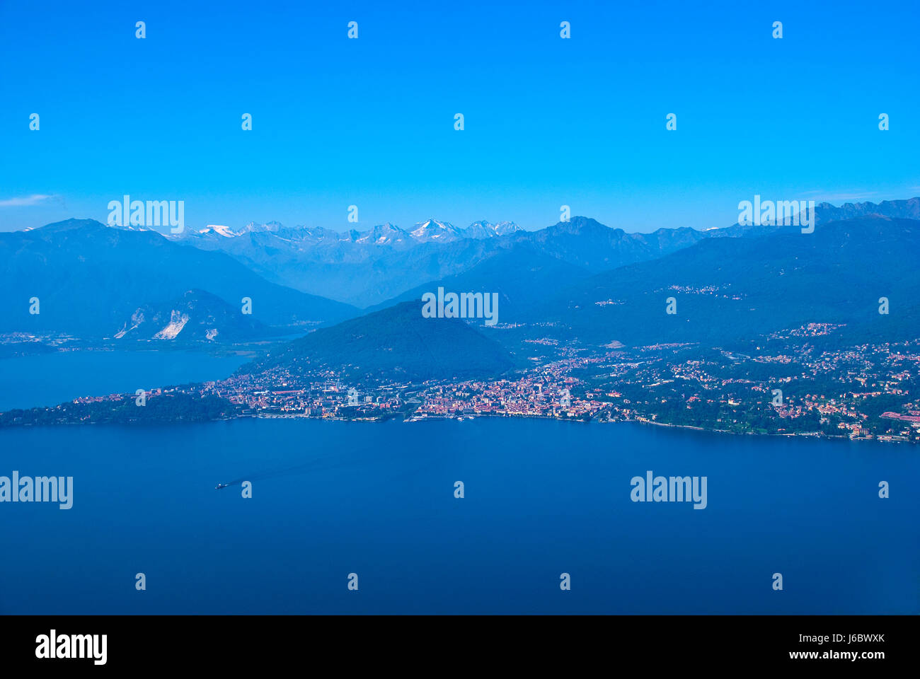 europe italy mountains alps waves contrast sight view outlook ...