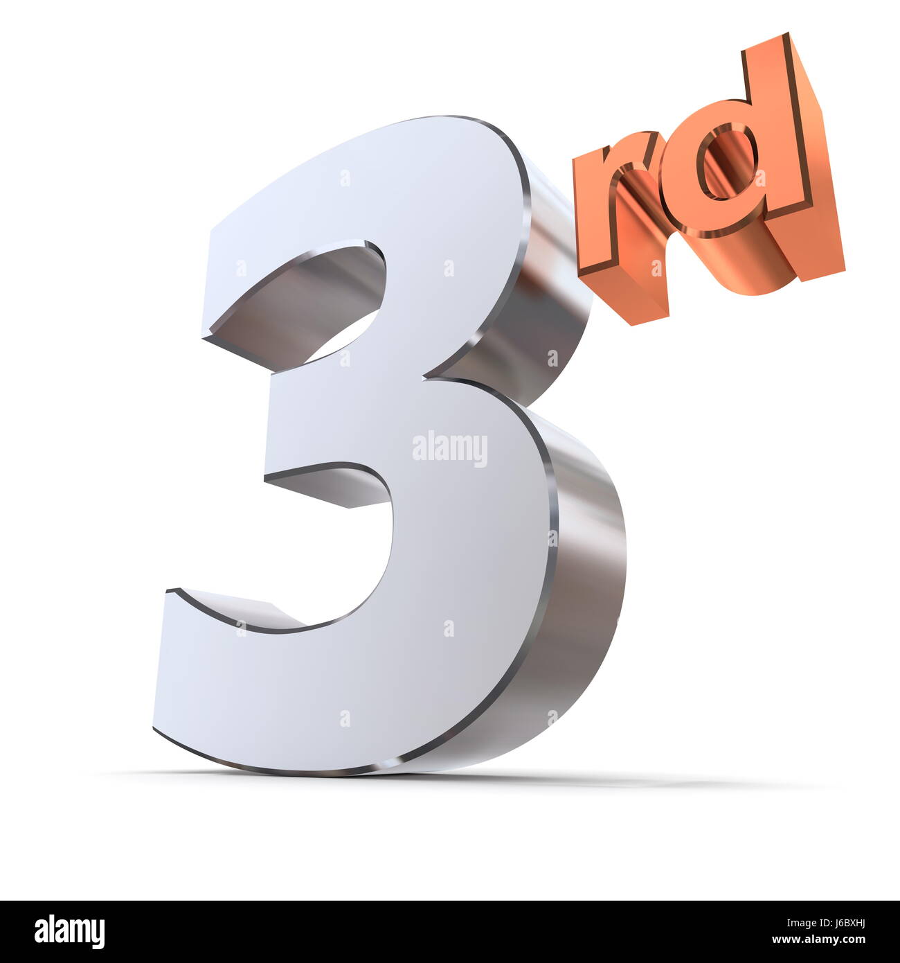 Silver metallic model 3 hi-res stock photography and images - Alamy