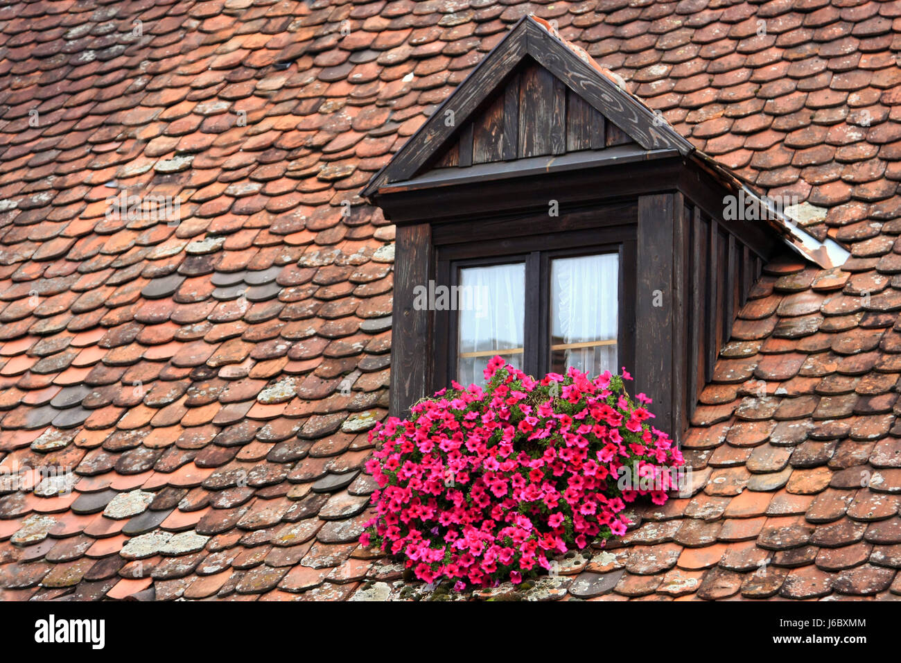 an old roof Stock Photo - Alamy
