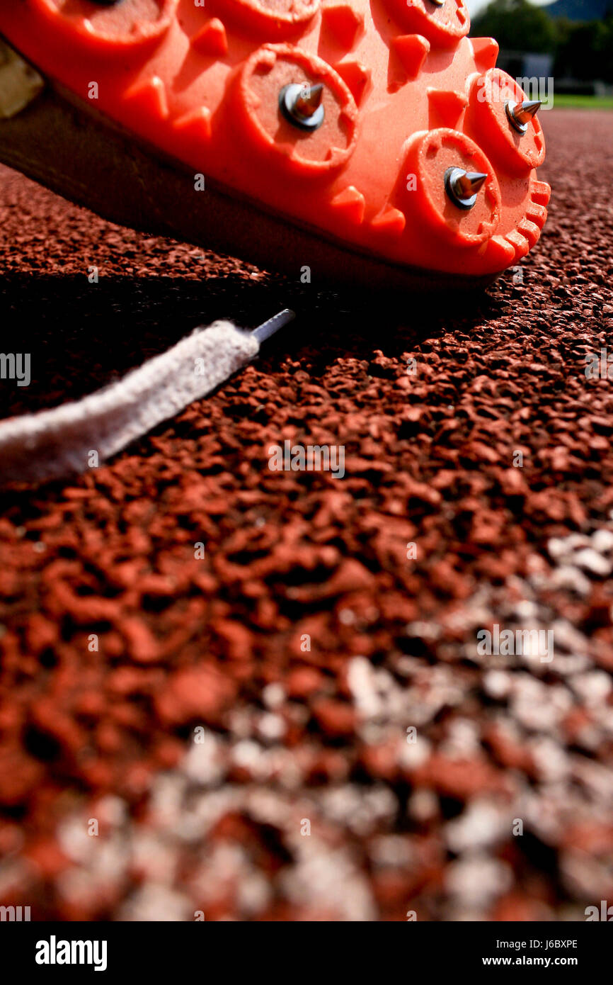 Track spikes hi-res stock photography and images - Alamy